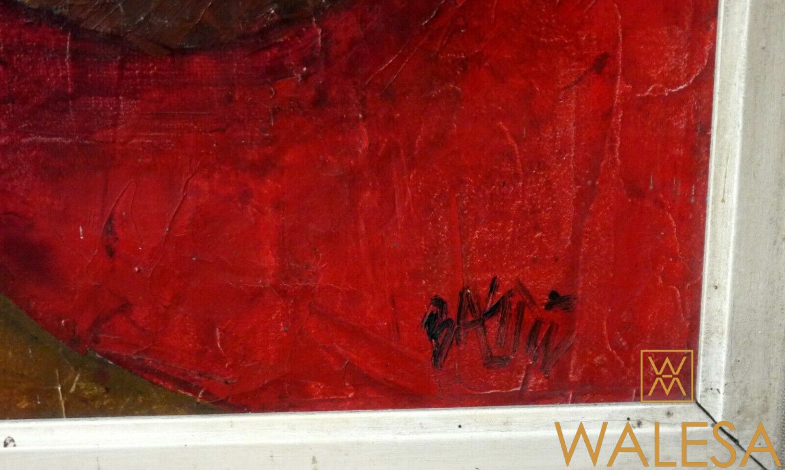 BASTIN Pierre (1939- ) Huile sur toile Flûtiste - Antiquités Maison Walesa